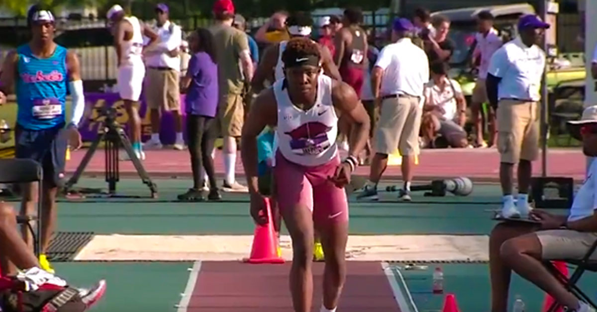 Jaydon Hibbert Stuns with Unbelievable Standing Triple Jump Record in ...