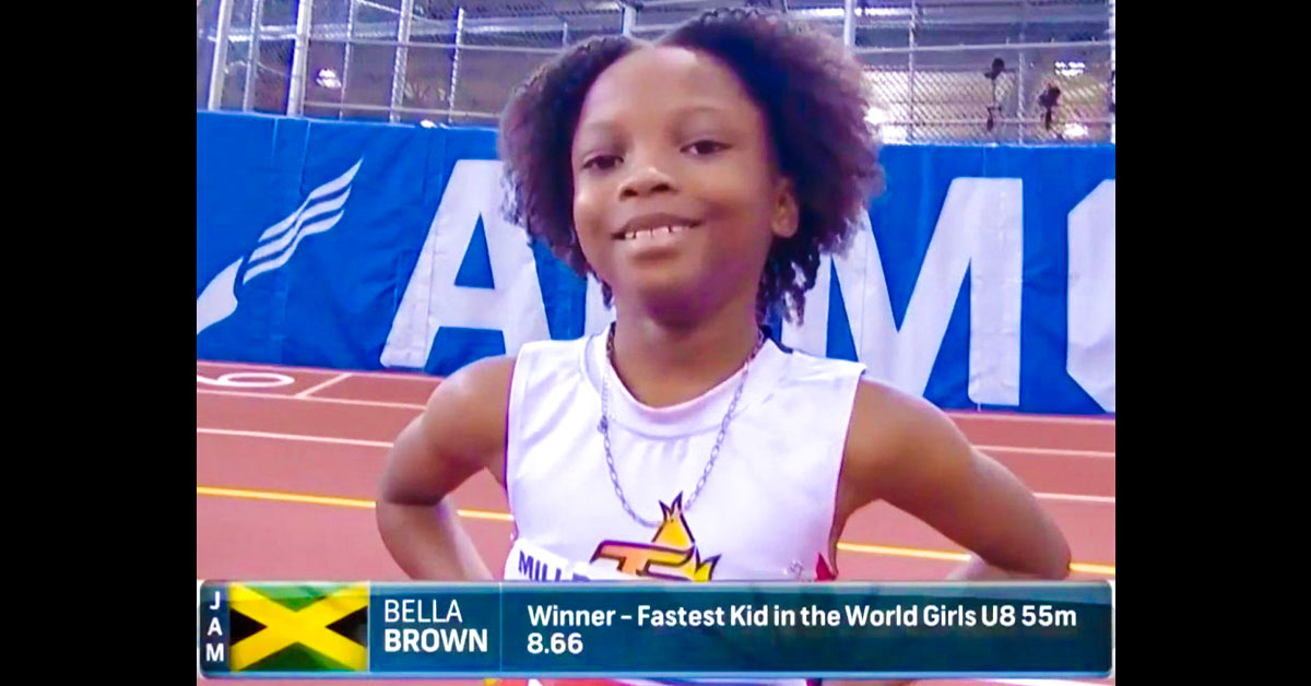 Jamaican Prodigy Bella Brown Shines at Millrose Games, Solidifies Her ...