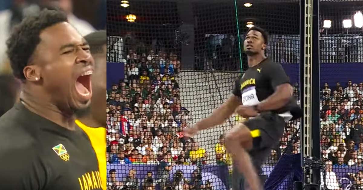 Jamaica's Roje Stona Makes History with Gold Medal and Olympic Record ...